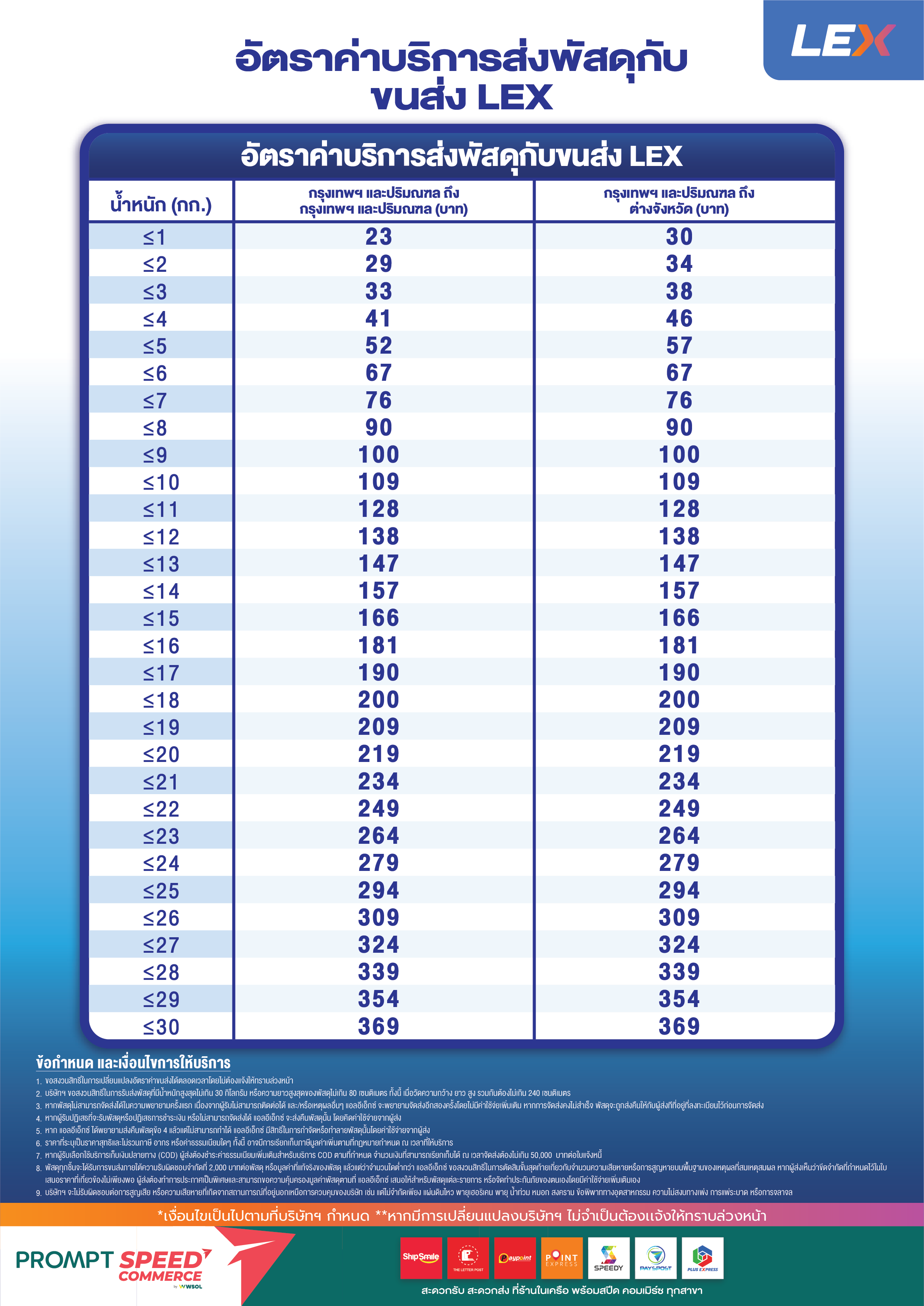 LEX EXPRESS - Shipsmile Services